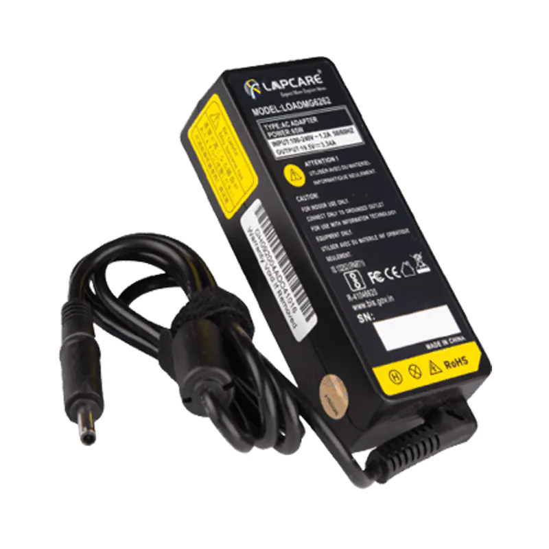 Laptop Charger 65W 19V 3.42A - Lapcare | Lappy Power | Mente - Retaillz.com