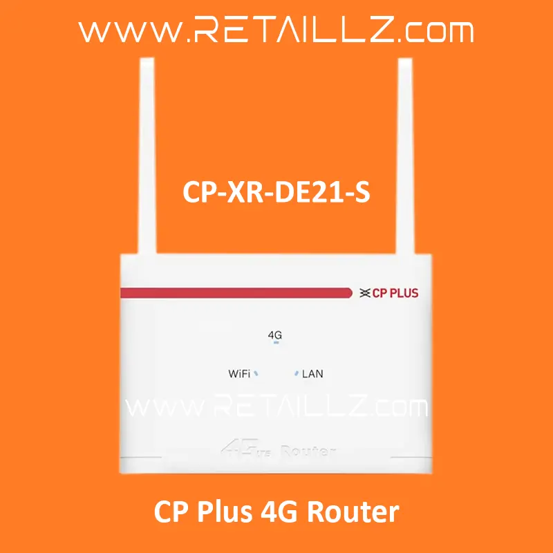 CP Plus 4G SIM Card Wi-Fi Router - CP-XR-DE21-S for Home, Office, CCTV ...