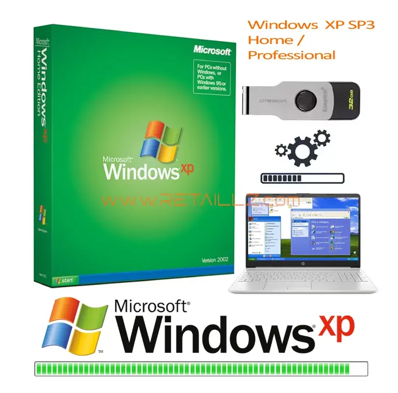 Windows XP Installation on Laptop or Desktop Computer - Retaillz.com